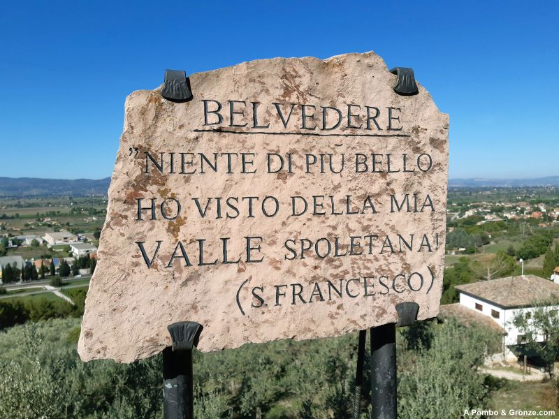 Belvedere de la Maestà di Mascicone, a la salida de Spello | Fotos del ... Belvedere de la Maestà di Mascicone, a la salida de Spello | Fotos del ...